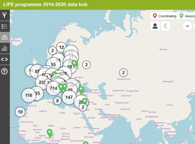 100 Ecological, sustainable and environmental projects
