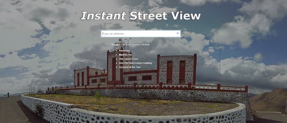 Googlemaps con street view: El antes y después