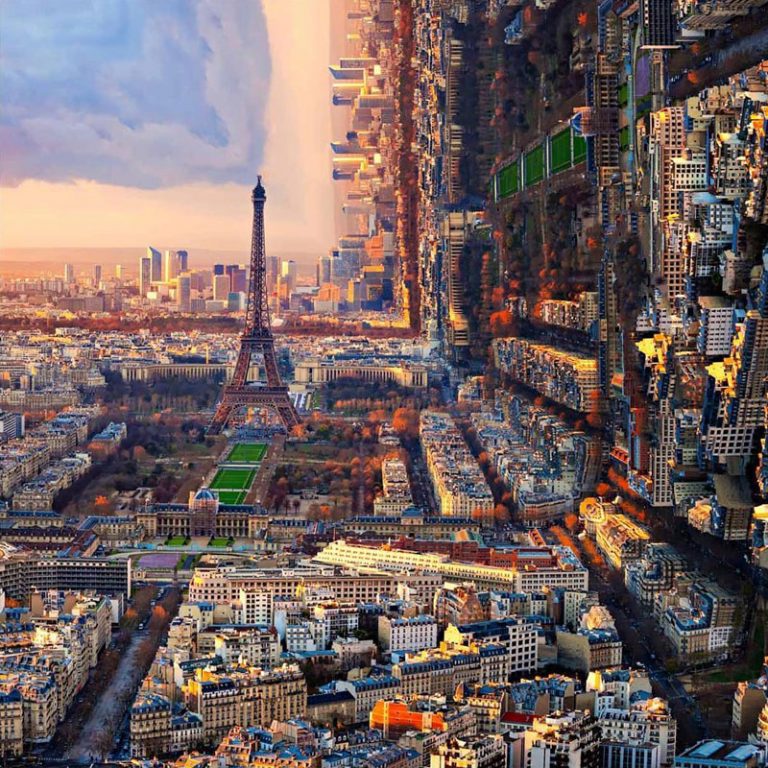 Imágenes de paisajes arquitectónicos cambiantes | OVACEN