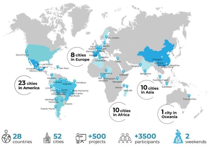 100 Ecological, sustainable and environmental projects