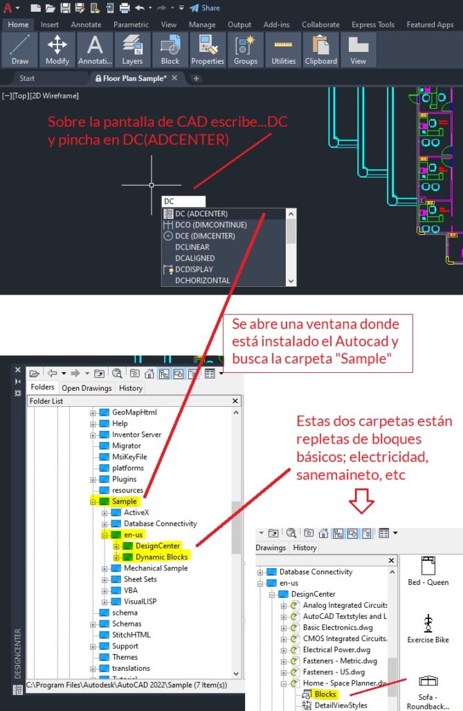 501 Bloques Autocad gratis para descargar 2D y 3D ¡Top CAD!