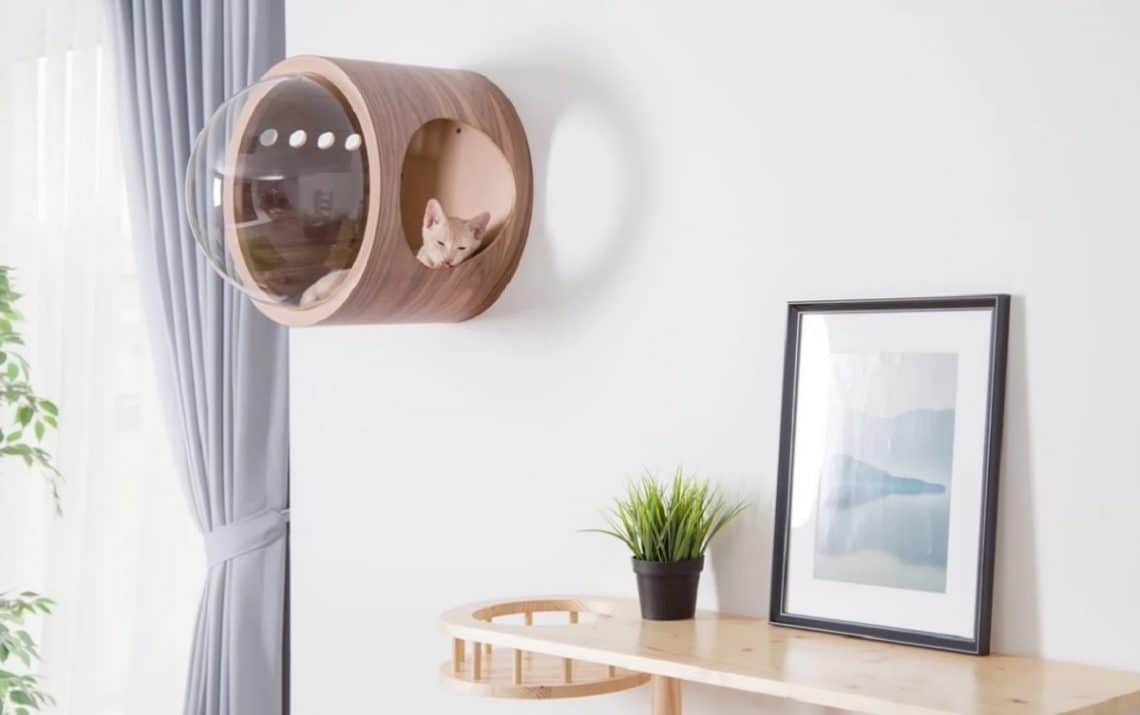 16 Camas y casas para gatos con puro diseño y arquitectura