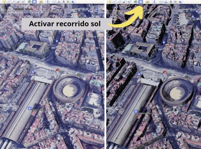 How much sun and shade your house will have. Top shadow map!