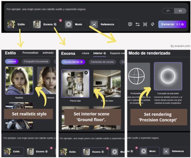 How to render an architectural plan in 1 Minute: Top AI!