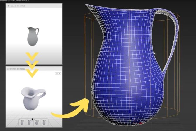 Autodesk presenta generador experimental de formas 3D con IA