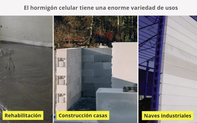 Hormigón celular: Qué es, ventajas ¿Conviene para tu casa?