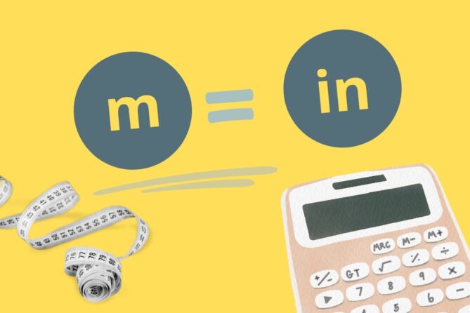 Meters to inches (m to in) | Calculator convert m to inch!