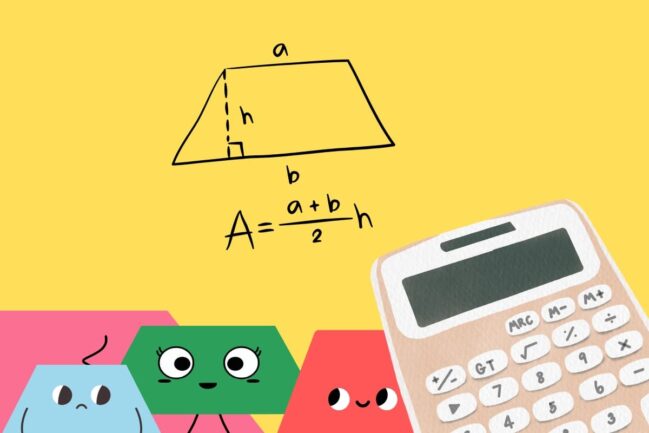 Trapezoid area calculator | Trapezoidal surface online!