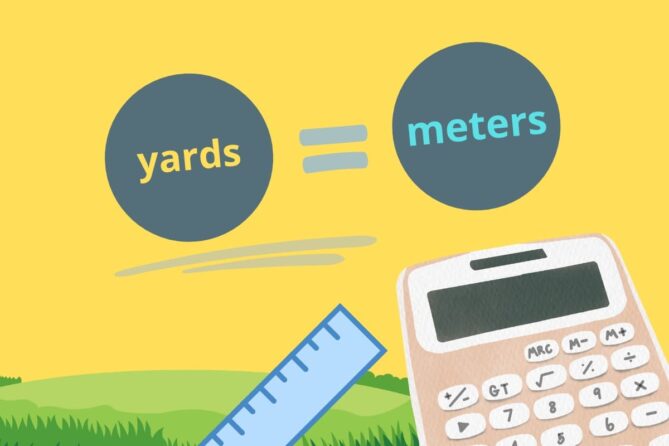 Convert yards to meters | From yd to m conversion | OVACEN