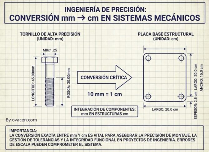 Convertir Milímetros a Centímetros (mm a cm) | Calculadora!